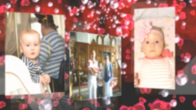 Годовщина свадьбы и День рождения мужа - Слайд шоу на заказ