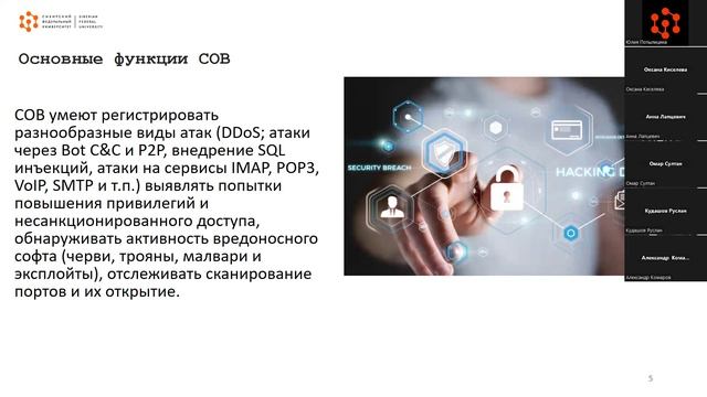 Средства защиты информации. СОВ. (Султан Омар КИ20-02.1Б)