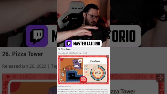 Великая игра Pizza Tower | Таторио #tatorio #пиццатавер #гта5 #pizzatower #gta5