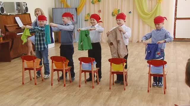 Веселый танец Стирка