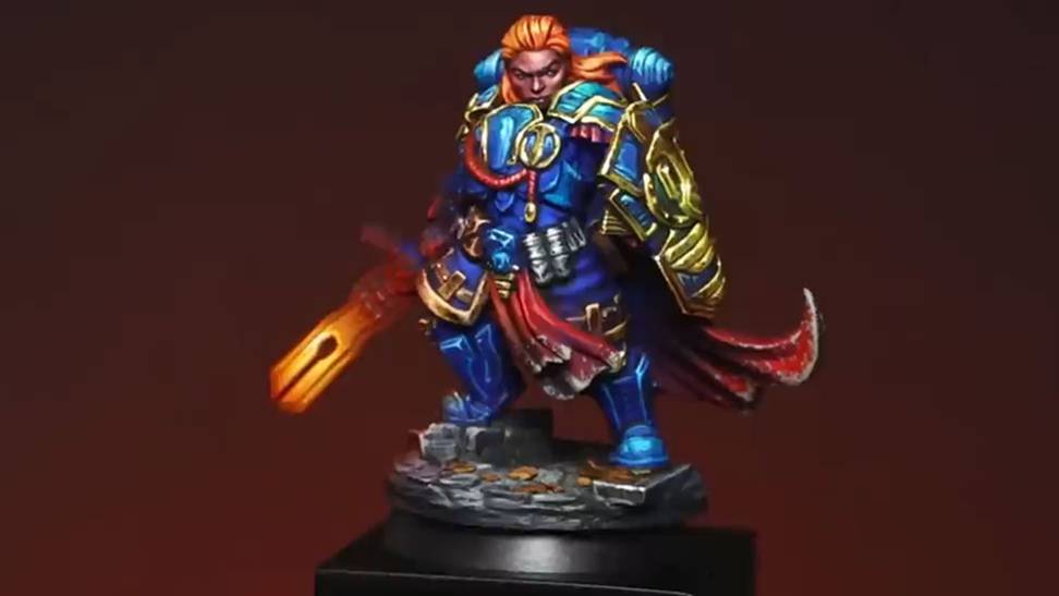 Sergio Calvo - La figura MAS PEQUEnA que he pintado para MINI WAR GAMING