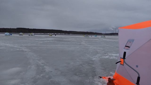 Зимняя рыбалка с ночёвкой | Иваньковское водохранилище