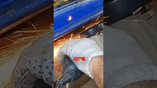 Нива. Ремонт порогов.