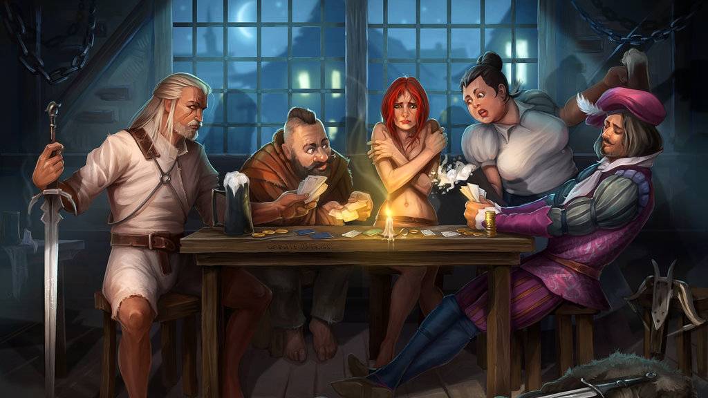 ФЭНТЕЗИ МУЗЫКА_ Folk_Tavern_Gwent Music_Witcher 3