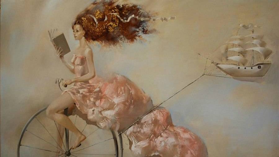 Акварельные работы современного белорусского художника Олега Чубакова из серии "VELO".