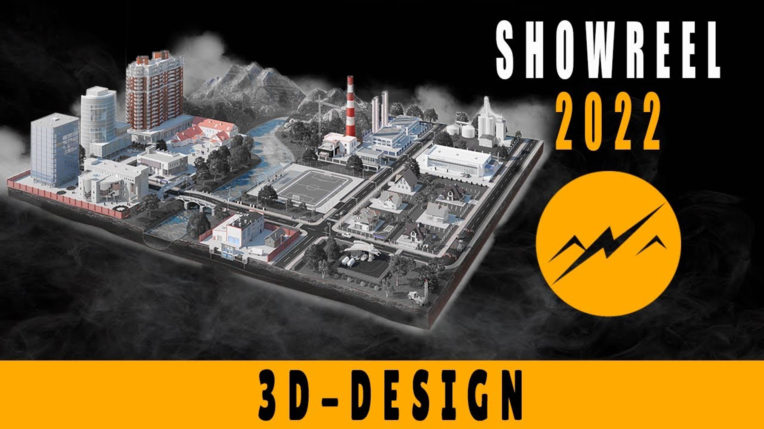 3D motion design 2022. showreel