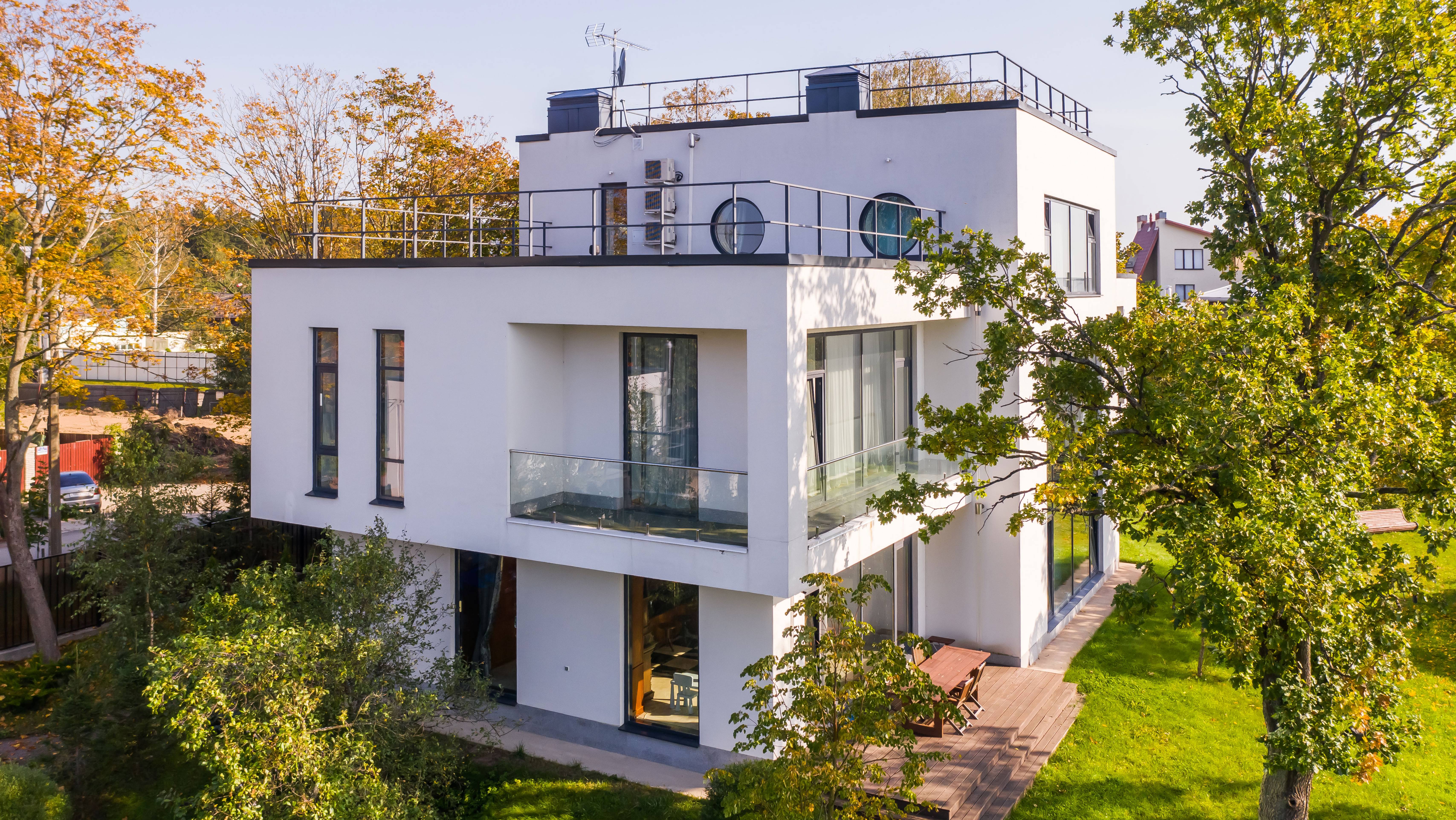 Остекление коттеджа в п. Лисий Нос