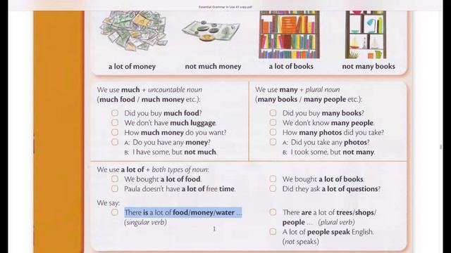 83. Much, many, a lot