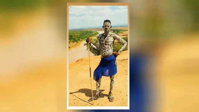 ПЛЕМЯ КАРО.  ЭФИОПИЯ