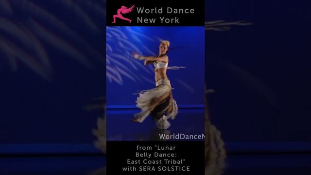 Tribal Fusion performance - Sera Solstice - from "Lunar Bellydance: East Coast Tribal"- #shorts
