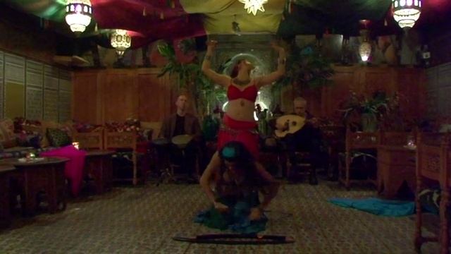 Jenna Rose and Blanca - Sword Dance Duet - from The Golden Apple Belly Dance