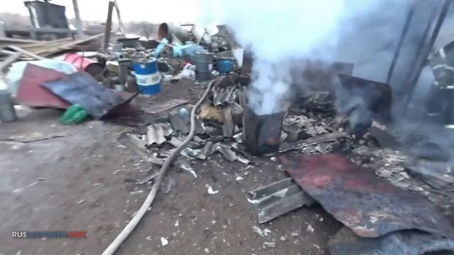 Пожар 14. Каникурган 24.03.2019