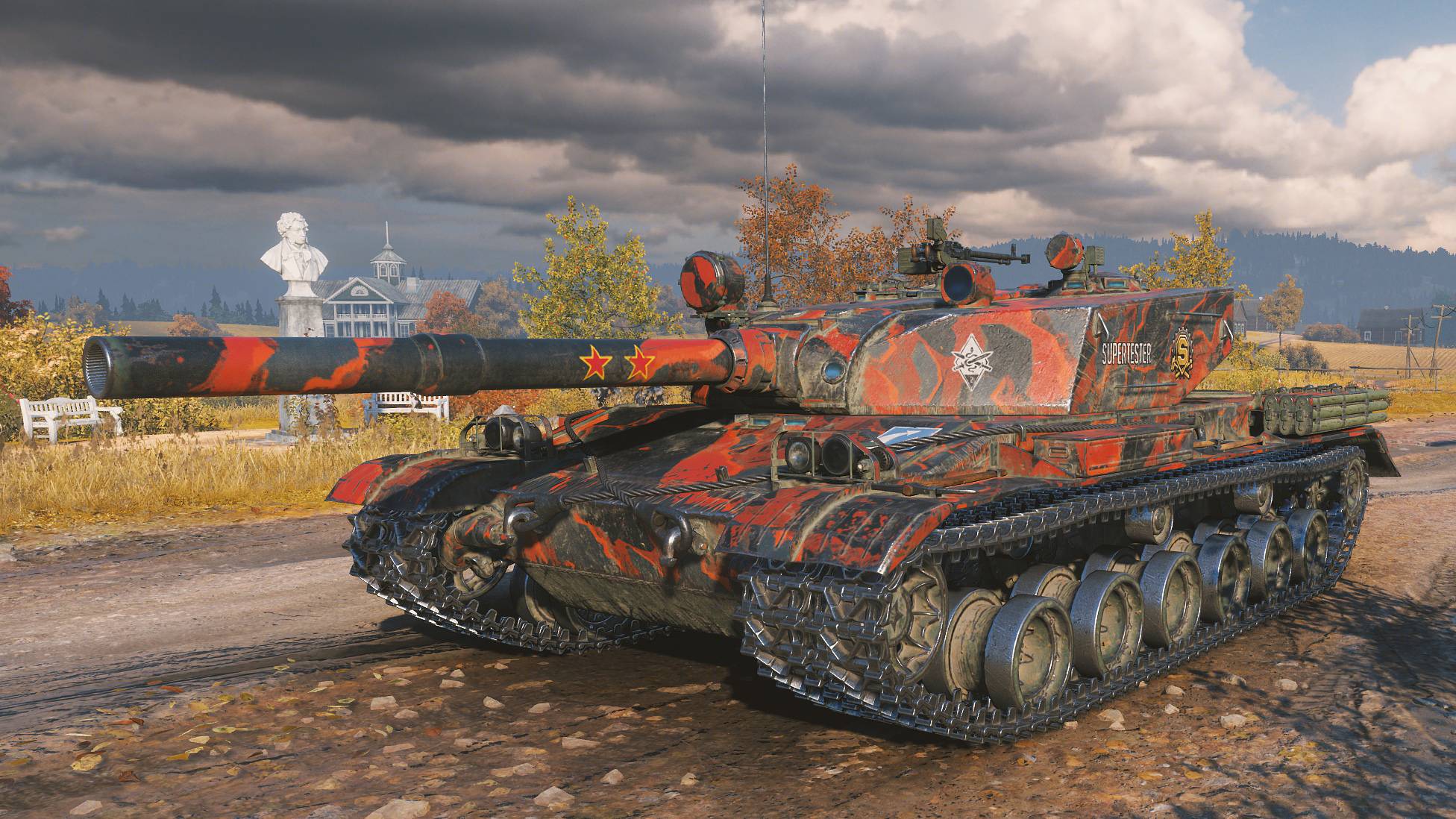 BZ-176 - Мир танков - 4K UHD - Мастер - Эль-Халлуф