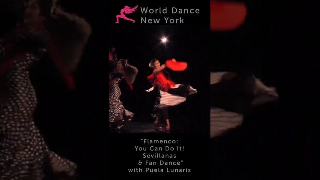 "Flamenco: You Can Do It! - Sevillanas & Fan Dance instant video/DVD with Puela Lunaris