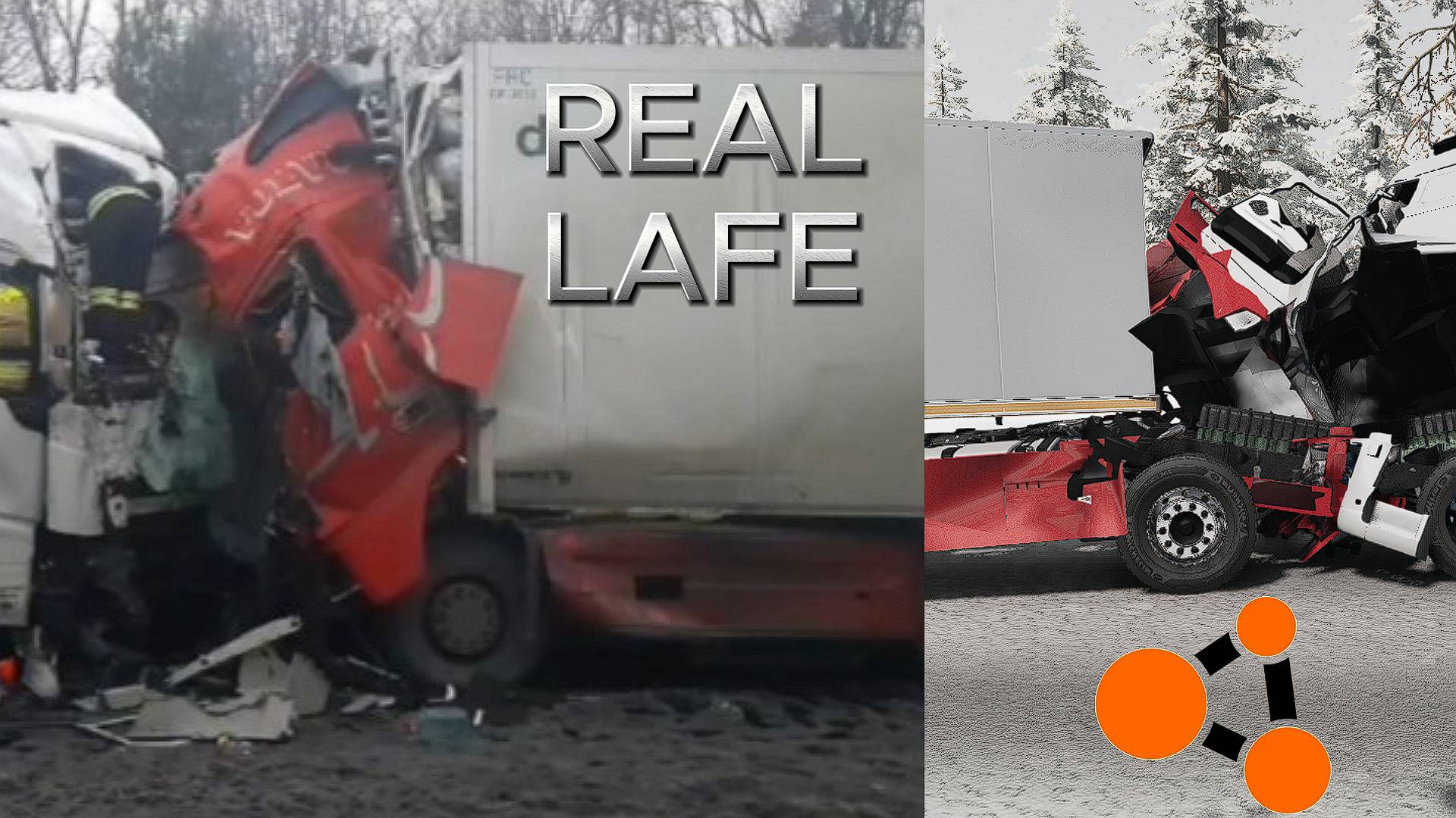 авария на реальных событиях 20 в BeamNG.Drive