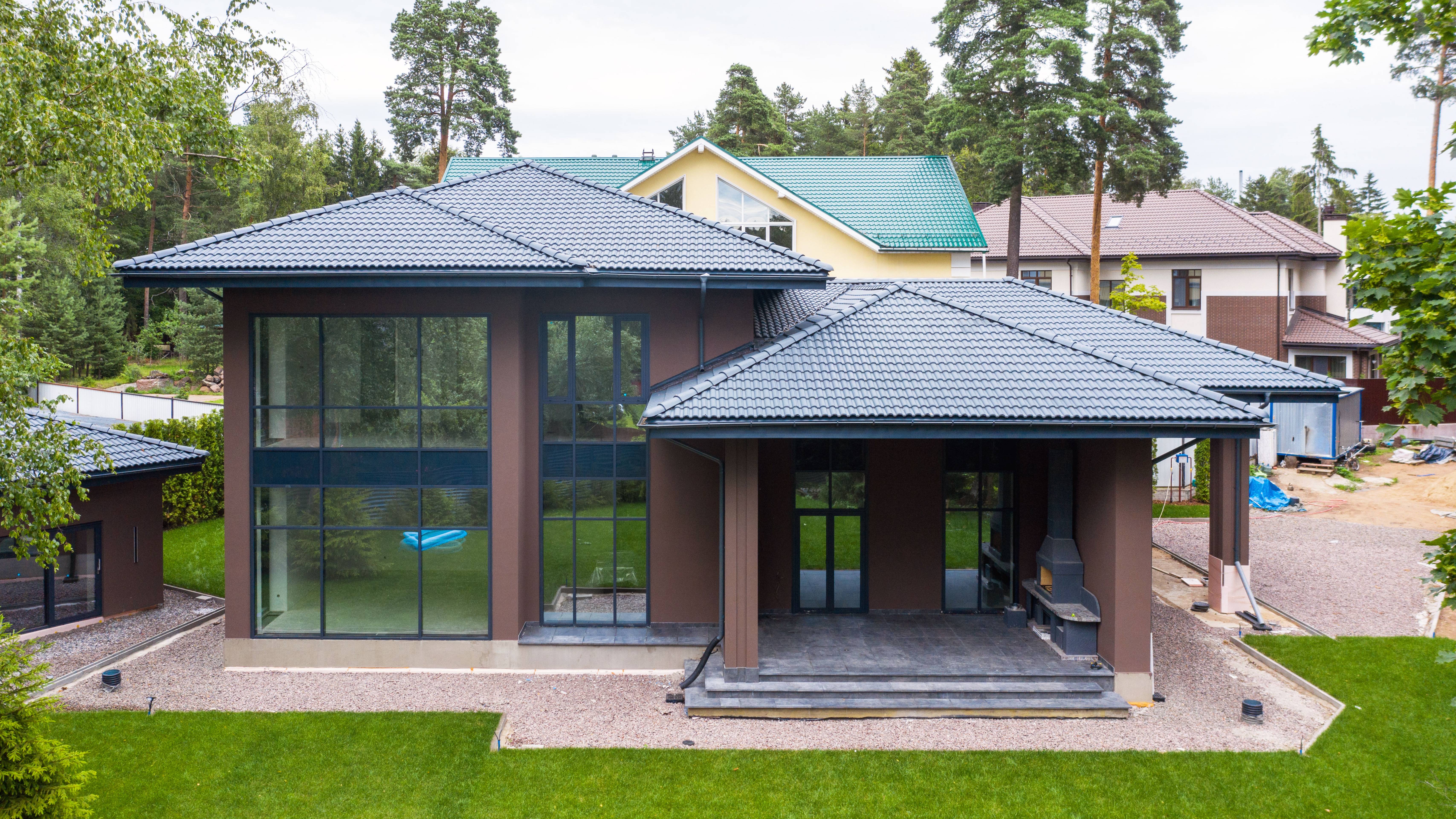 Остекление коттеджа в Лисьем Носу