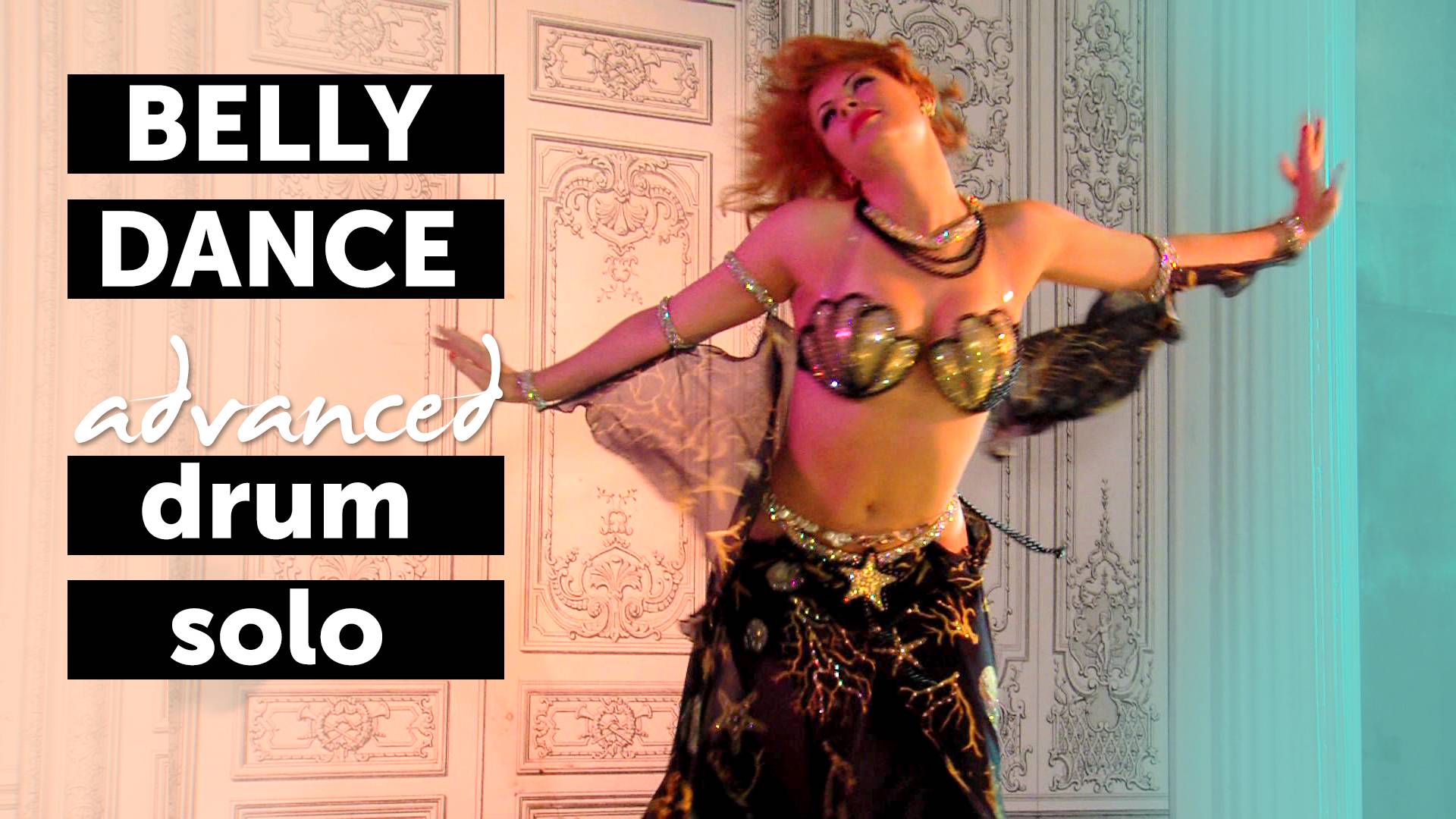 From "Make It Sensational! Advanced Belly Dance Drum Solo" INSTANT VIDEO WorldDanceNewYork.com