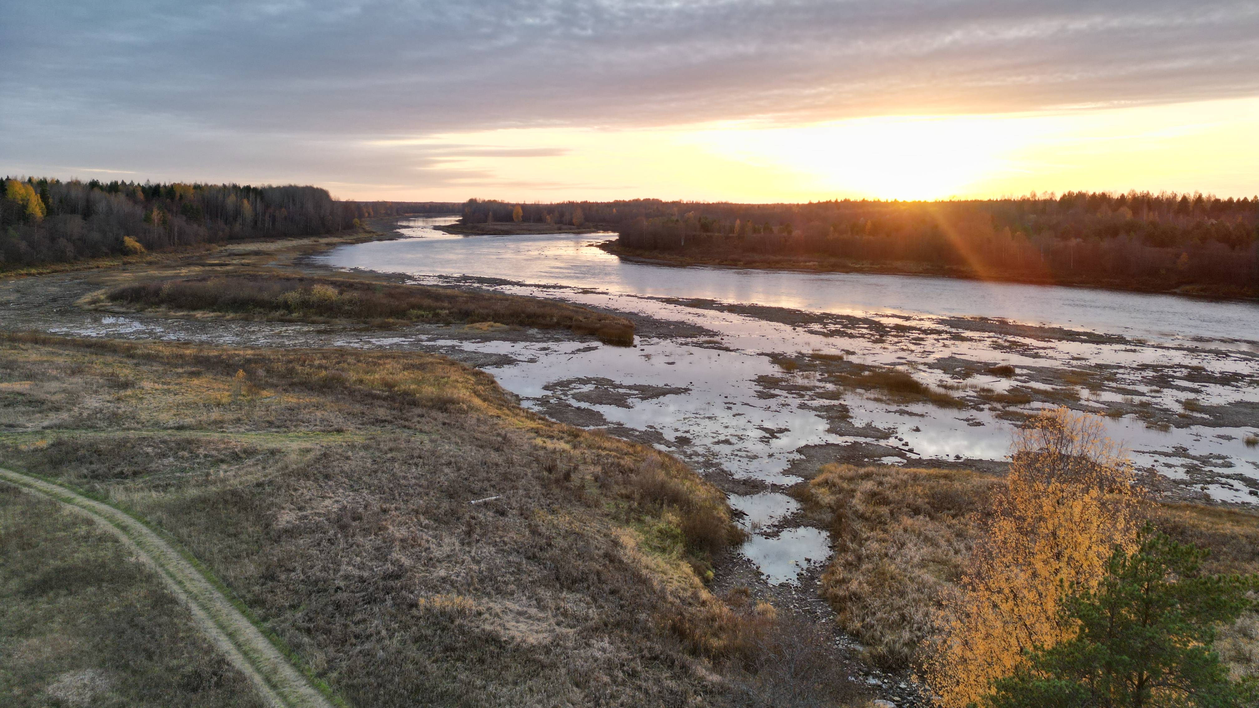 рыбалка на реке Онега. осень 2024