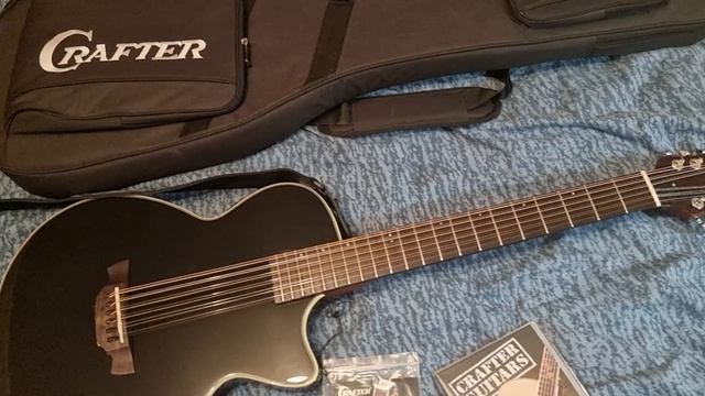 Обзор гитары Crafter CT-120 -12 EQ BK