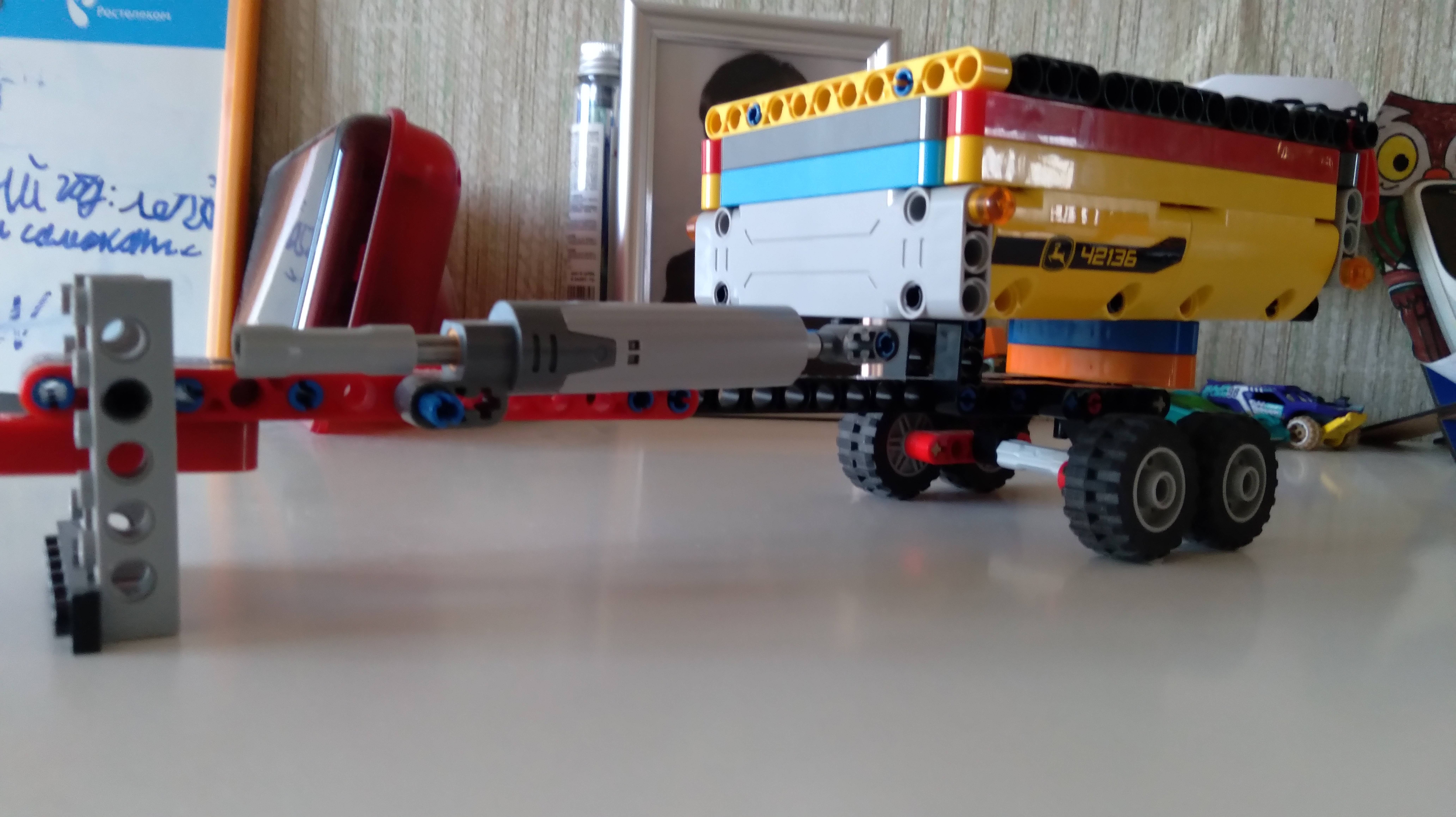 Обзор моей Lego самоделки (Лего- прицеп)