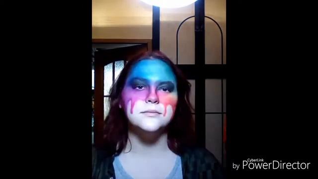 Rainbow glam skull makeup tutorial / Радужный череп макияж #FACEAWARDSRUSSIA2018 #NYXCOSMETICSRUSSIA