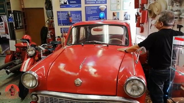 Курсанты пожарного класса с. Грибского посетили городской музей Пожарной Охраны