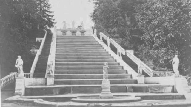 Петергоф, Нижний парк - из 1890 в 2024 год Кроме людей, ничего не изменилось #петергоф #travel