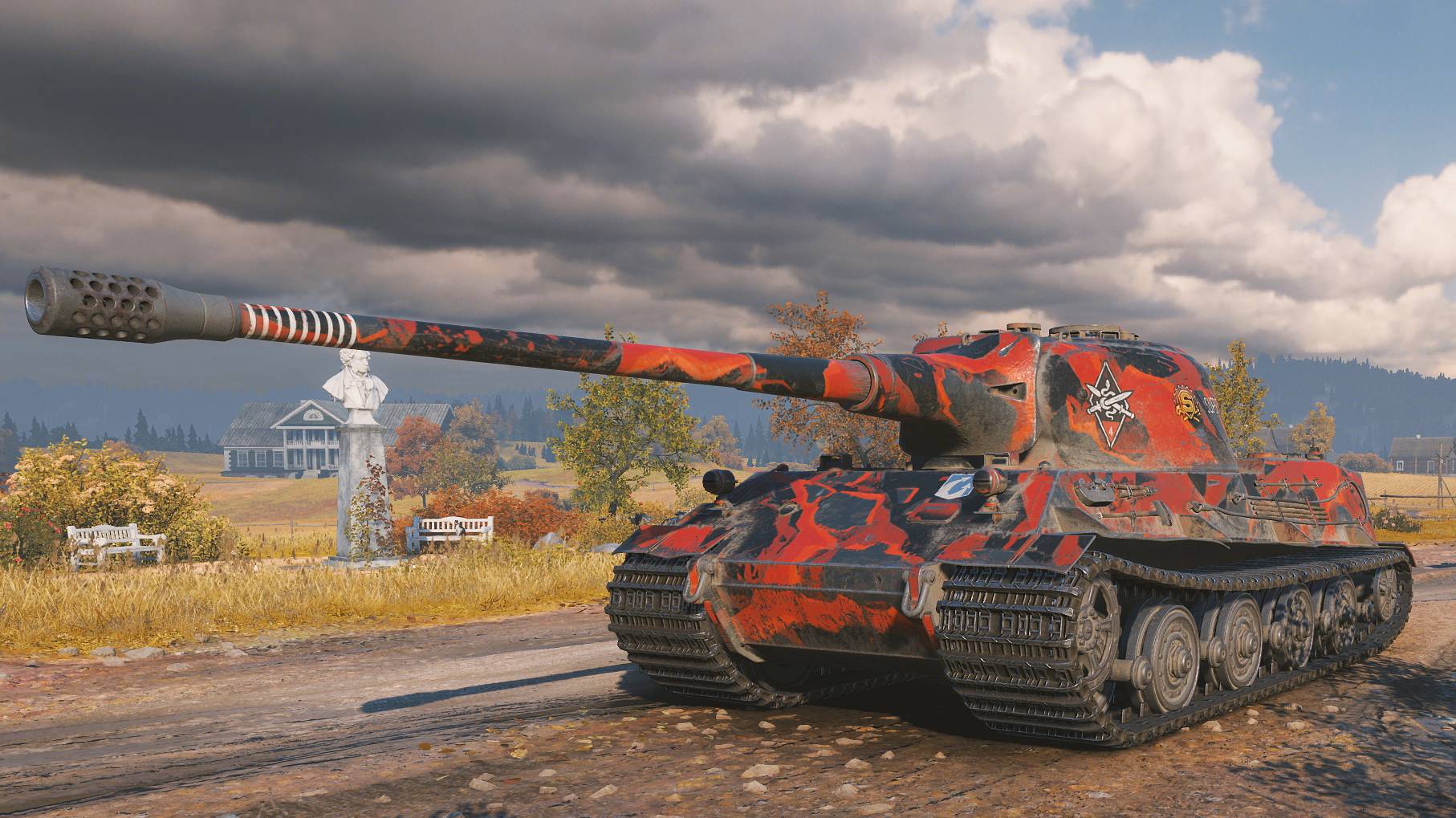 Löwe - Мир танков - 4K UHD - Мастер - Линия Зигфрида