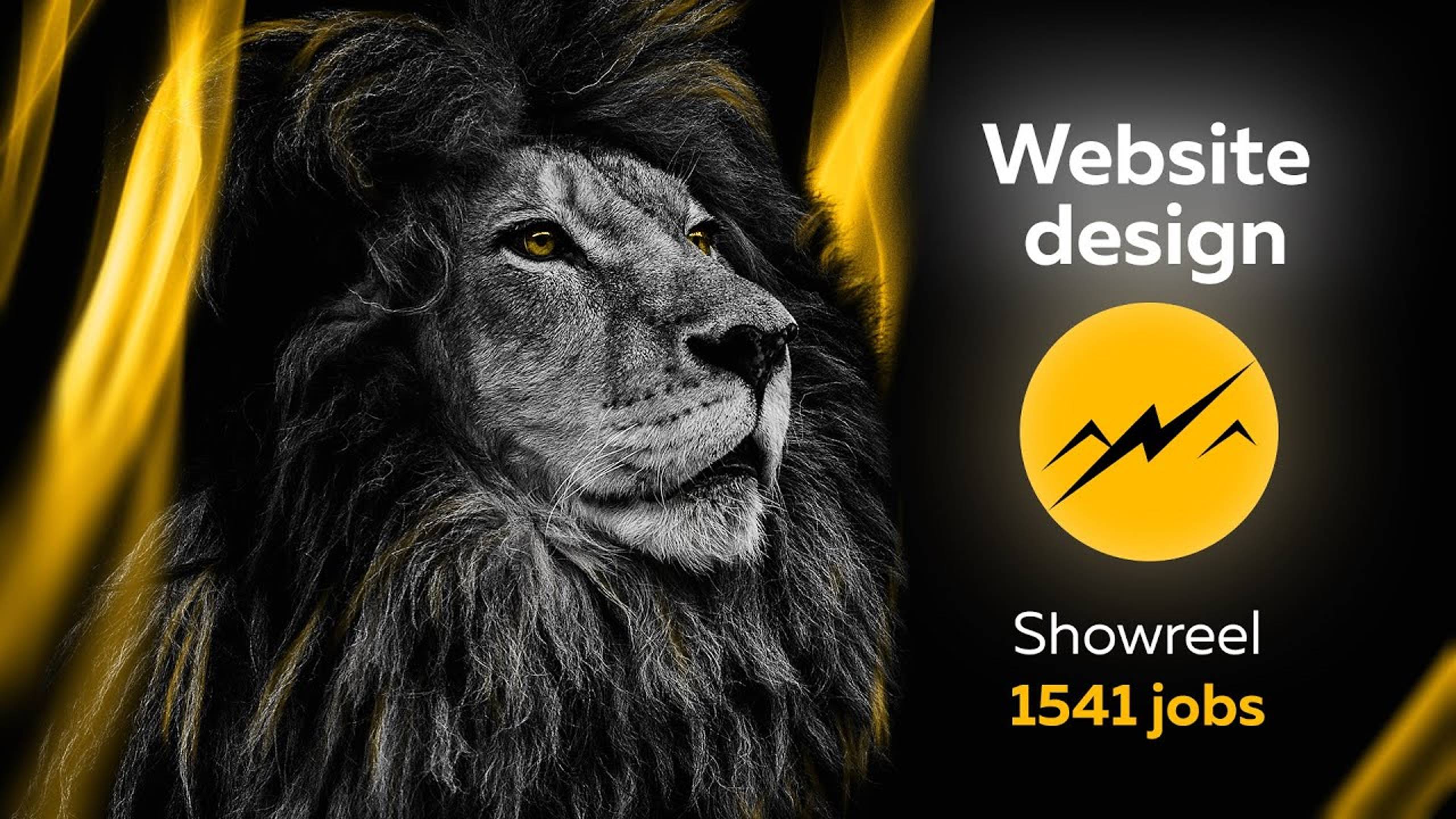 Showreel 2023 website design developed by b2b-creative