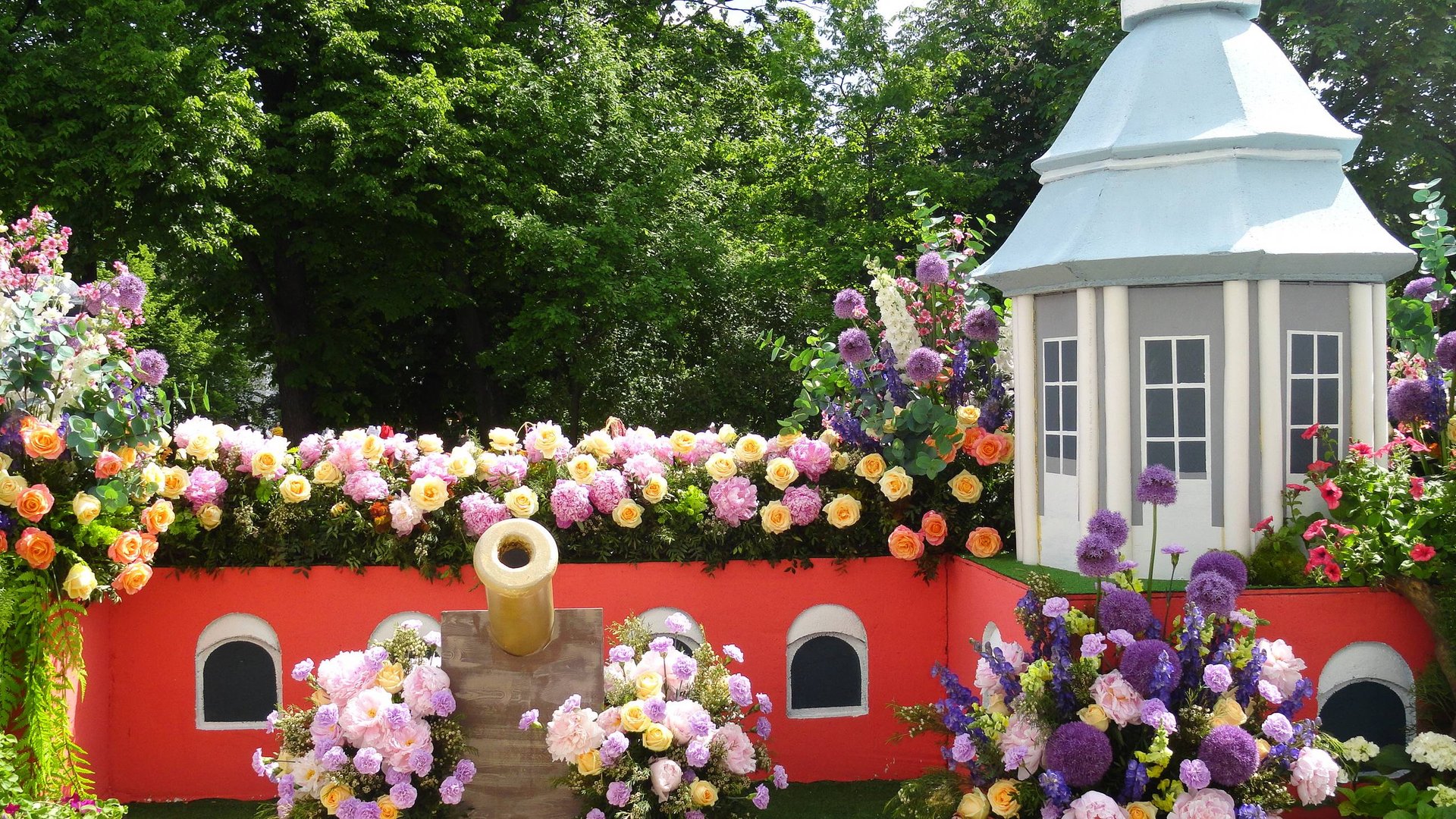 Фестиваль цветов в  Петербурге 2022 г.