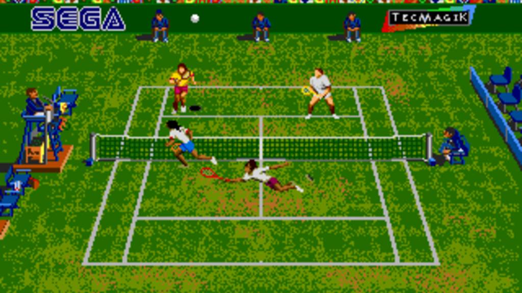 Andre Agassi Tennis (Sega Mega Drive) - Полное прохождение (LongPlay) [1080p] [60FPS]