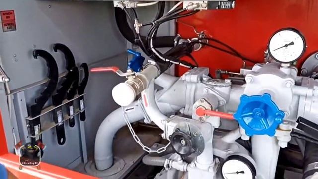 КАМАЗ 43253 (АЦ 5,0 - 40). Порядок работы от пожарного водоёма
