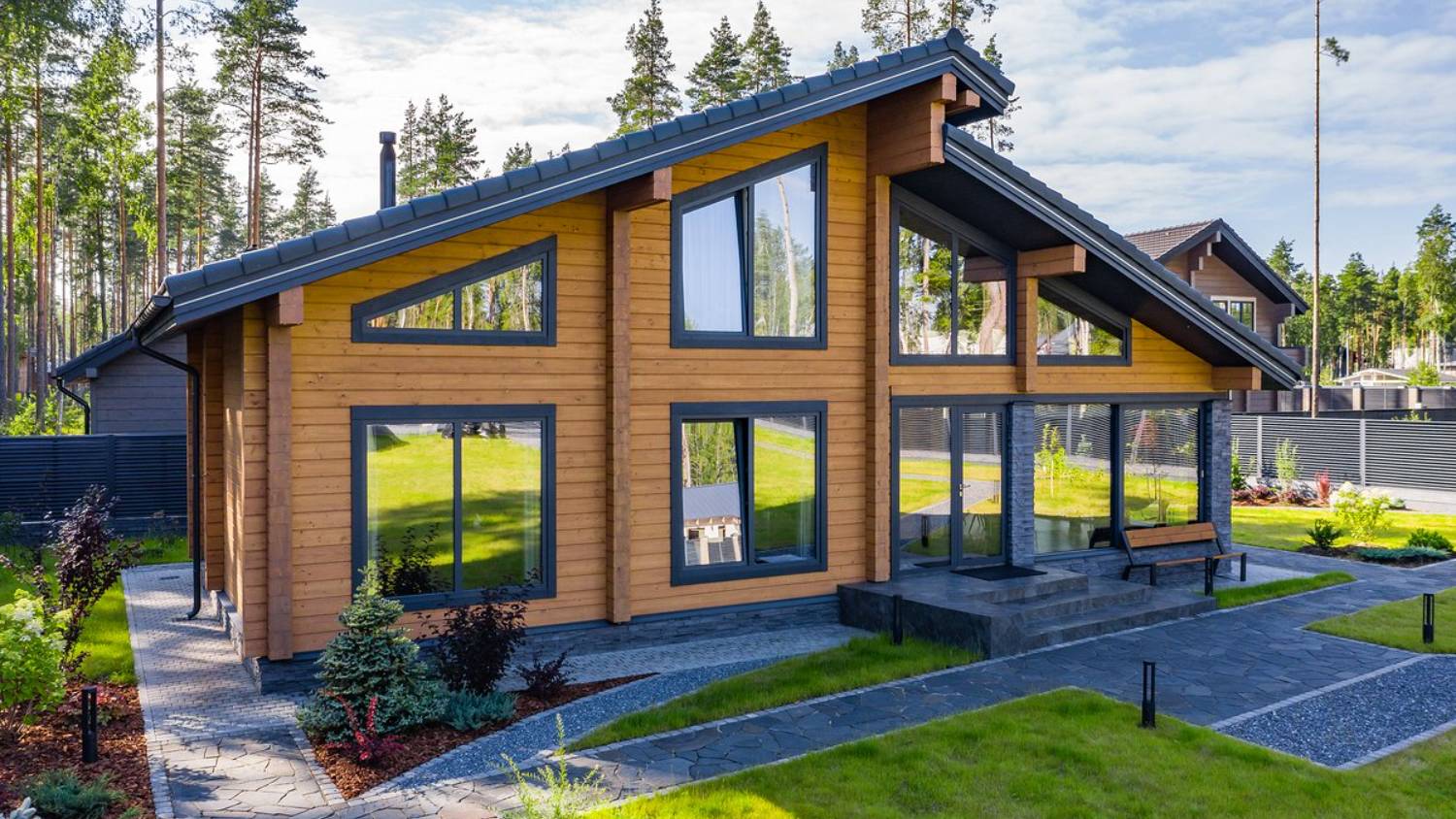 Остекление коттеджа п. Ленинское