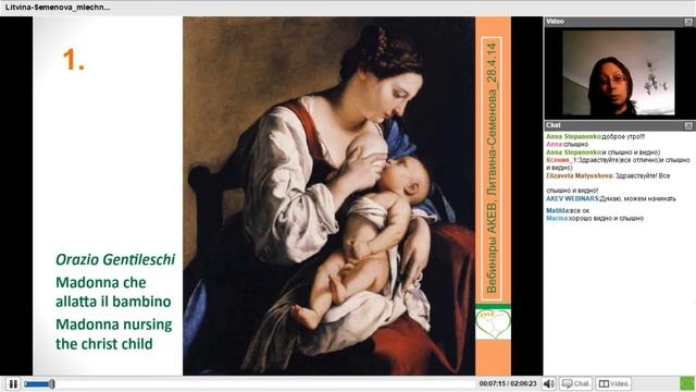 История грудного вскармливания сквозь века. Вебинар АКЕВ.