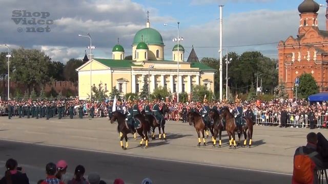Развод конного караула Президентского полка. Тула. Фрагмент