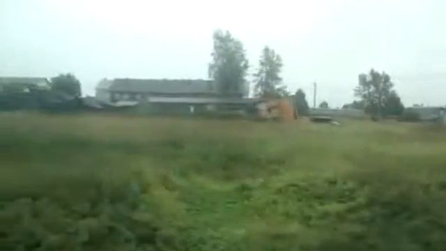 Отправление со станции Коноша 1 поезда №42 Москва - Воркута.