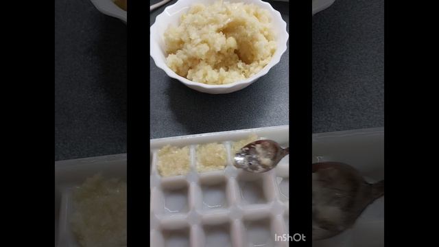 Заморозка....чеснока 🧄🧄👍👍😆