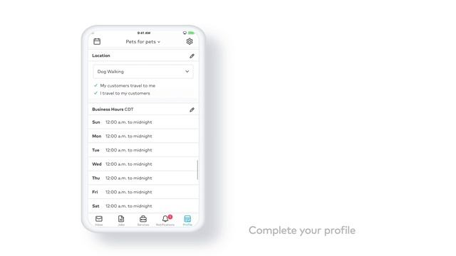 5 Thumbtack - Заполните свой профиль