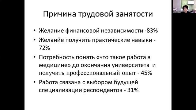 30. Работающий студент-медик. Ожидание и реальность