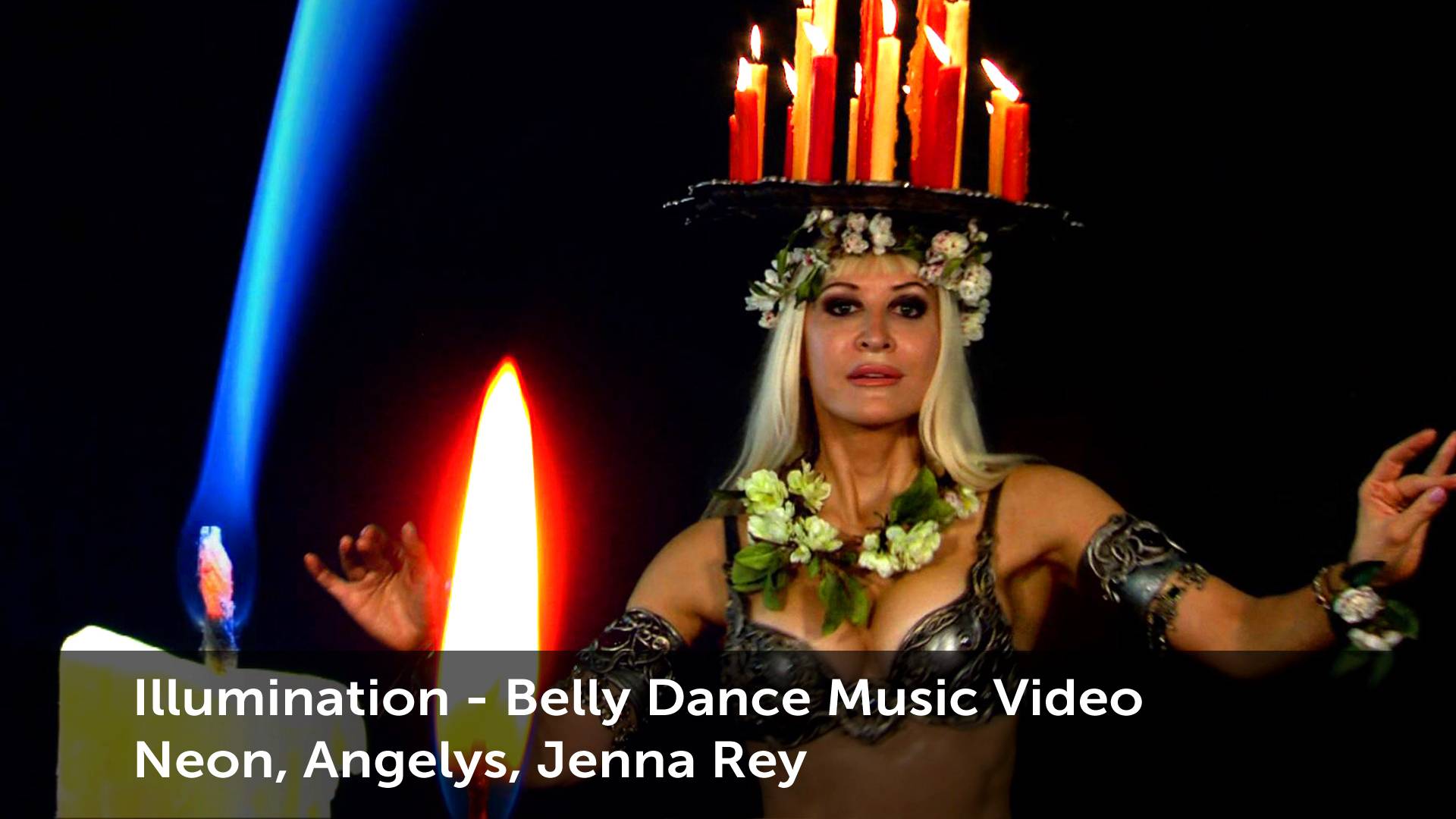 Музыкальный клип Belly Dance "Illumination" с участием Неон, Нью-Йорк танец живота, восточные танцы