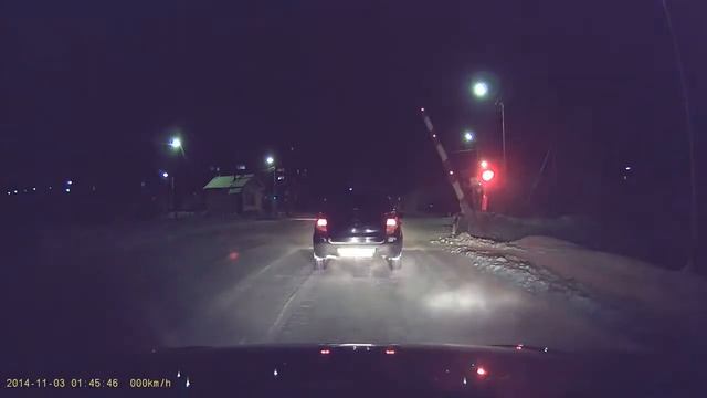 Ночная Воркута.