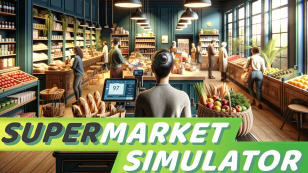 НАНЯЛА КАССИРА #4 ► SUPERMARKET SIMULATOR