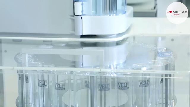 VELP Анализатор азота/белка UDK169  с автосемплером в действии