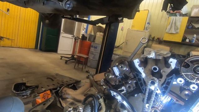 Сложности замены ГРМ Lexus RX350