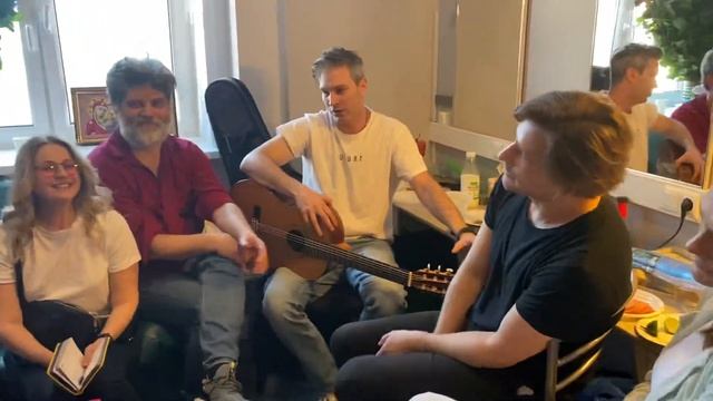 Московский театр «Живая вода»  закулисье, подготовка к спектаклю