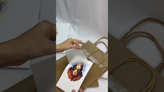 Брендируем пакеты наклейками dtf