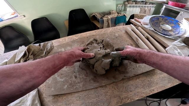 Гончарное дело. Урок №8 - подготовка глины.