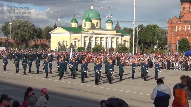 Тула. Развод пеших и конных караулов Президентского полка. 12 июня 2016. FullHD