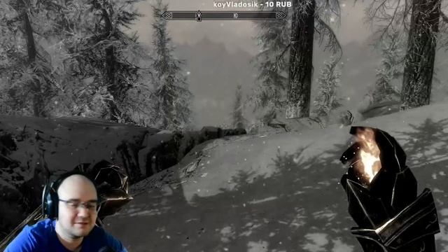 Становимся скиловым довакином в Skyrim. Общаемся и помогаем проходить игру )