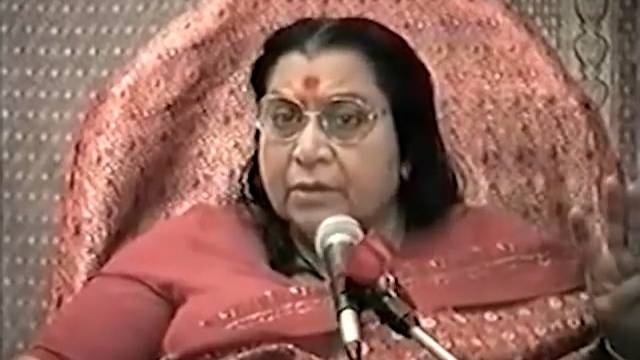 Беседа Шри Матаджи  Шри Матаджи Нирмала Деви с сахаджа йогами. 05.03.1992. Сидней. Австралия.